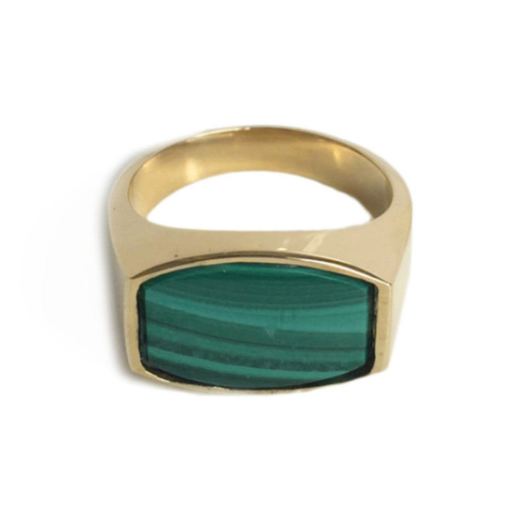 Archie Ring - Malachite — Tarin Thomas