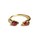 Madison Ring - Garnet – Tarin Thomas